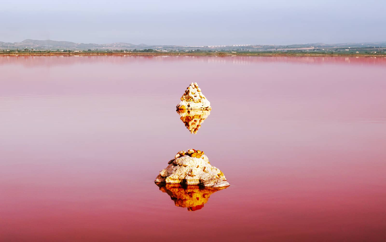 Amanecer en la Laguna Rosa - Enamorados de Alicante