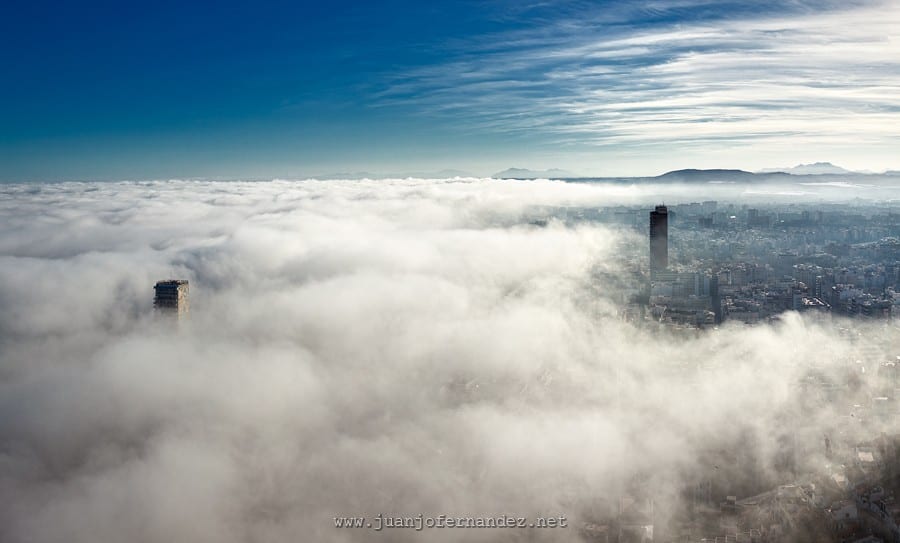 Mar de nubes - Enamorados de Alicante